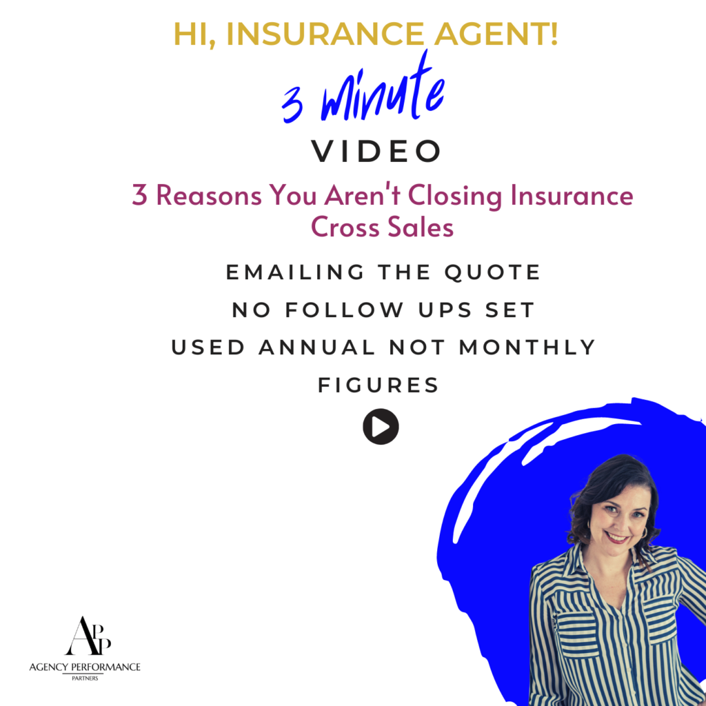 3 Reasons Your Insurance Cross Sales Are Not Closing